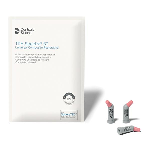 TPH Spectra Compules (HV or LV)20 pcs. Dentsply – Canadian Dental Supplies