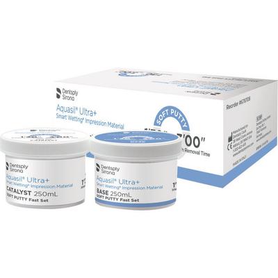 Aquasil Ultra+ Putty Fast Set Putty Package 500 ML Soft 2/Pk Dentsply ...
