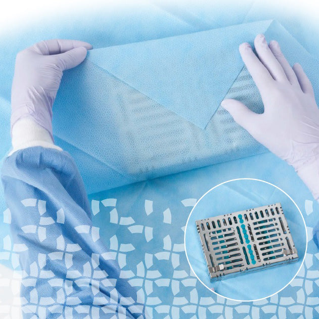 Sequential Sterilization Wrap KC100 Halyard – Canadian Dental Supplies