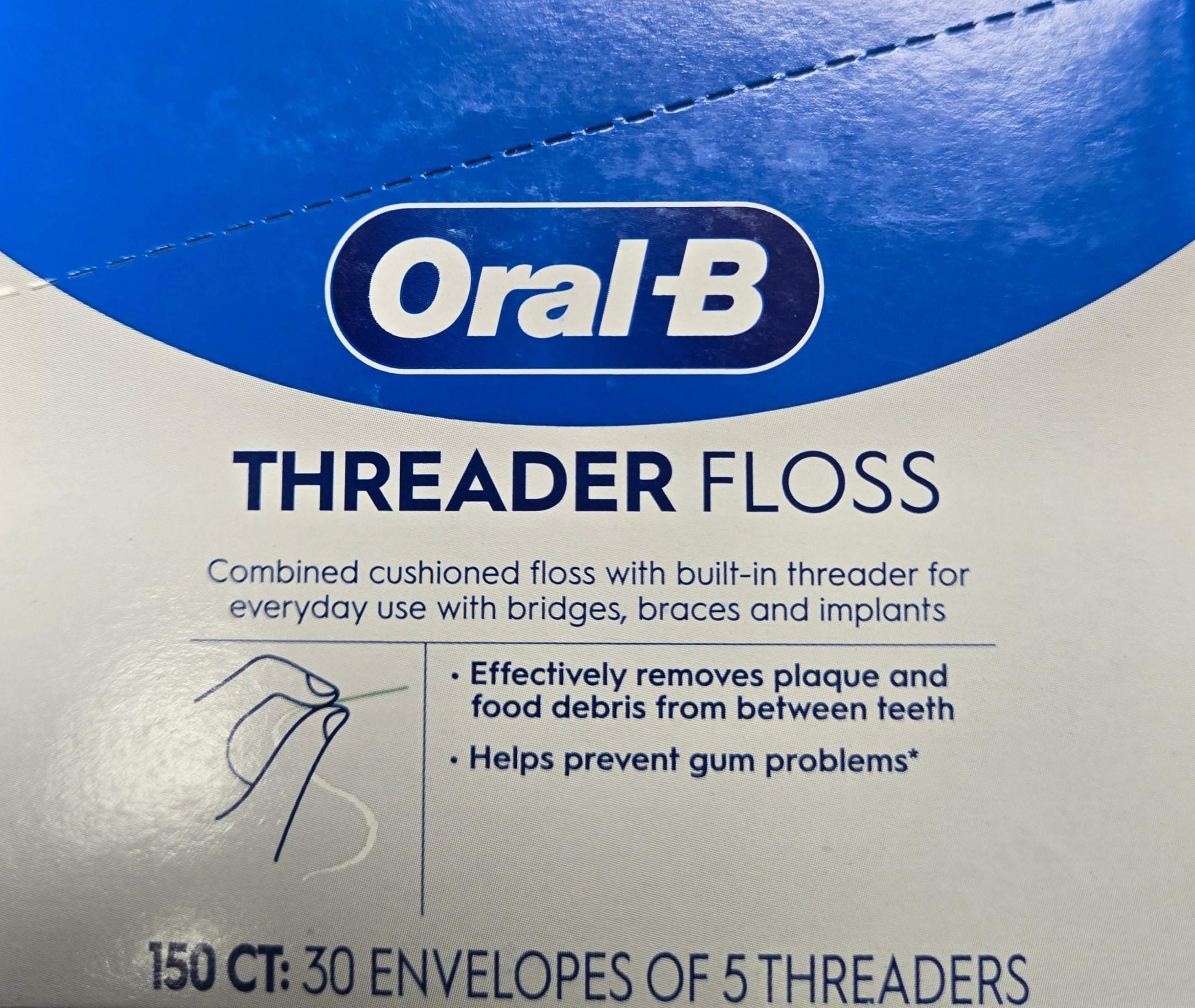 Crest Glide Threader Floss 150/Ea ..Procter & Gamble Inc (84843408 ...