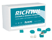 Crown & Bridge Remover - Richwil 50/pk Green Toffee - Almore #33800 ...