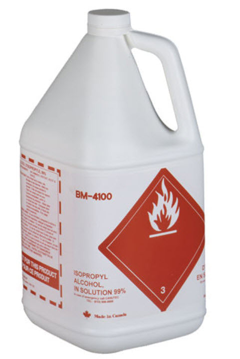 BM4100 99% Isopropyl Alcohol..Case of 4 bottles x 4L - BM Group ...