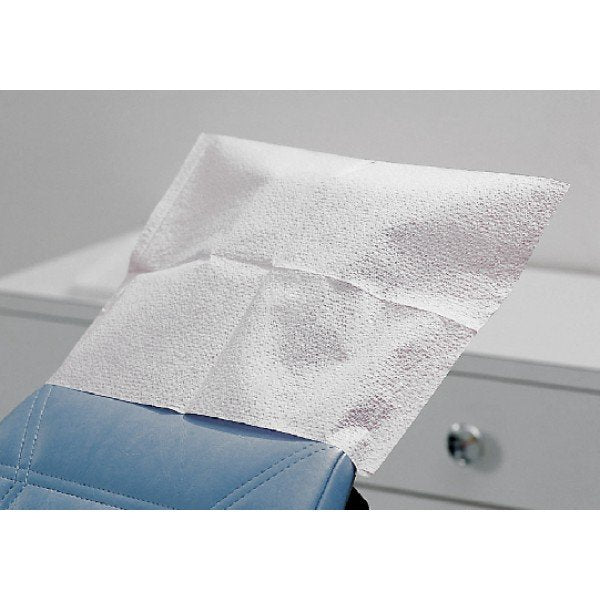 Headrest Covers 10x10 -.box of 500 Tissue/Poly.. Unipack #UBC-80262 ...