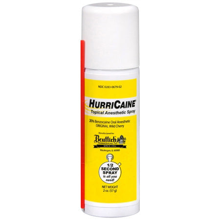 HurriCaine Topical Spray 2oz Wild Cherry Cn Beutlich Inc (0283-0679-02 ...