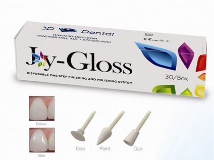Joy Gloss Finishing & Polishing Cups 30pk (Enhance Cups) - 3D JG-C - G ...